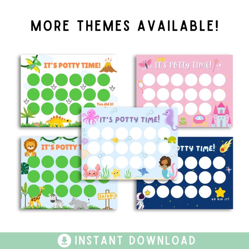 Editable Farm Animals Potty Chart | Kids Toilet Training Reward Chart ...