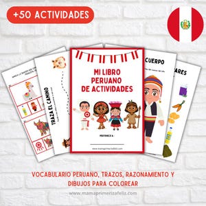 Peruvian Activity Book | Peruvian Activities for Children | Peruvian ...