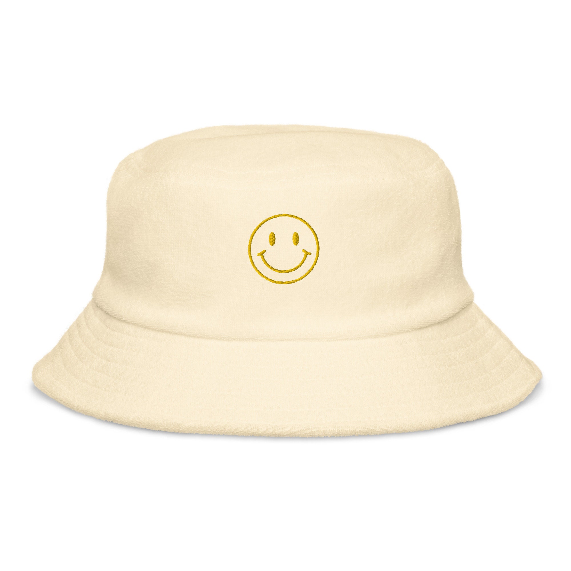 Unstructured Terry Cloth Bucket Hat - Etsy