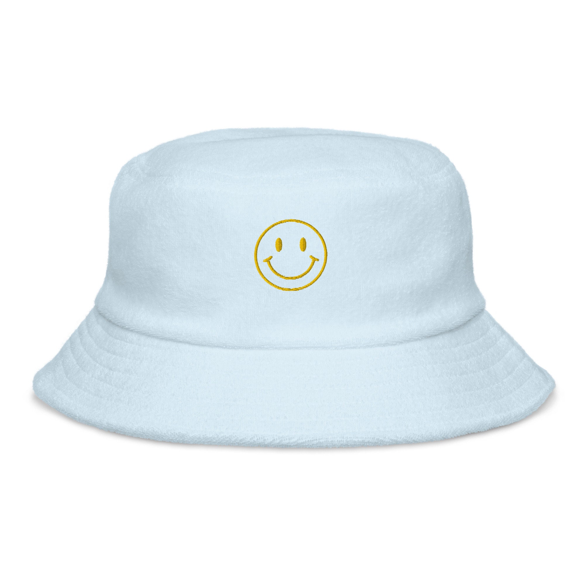 Unstructured Terry Cloth Bucket Hat - Etsy