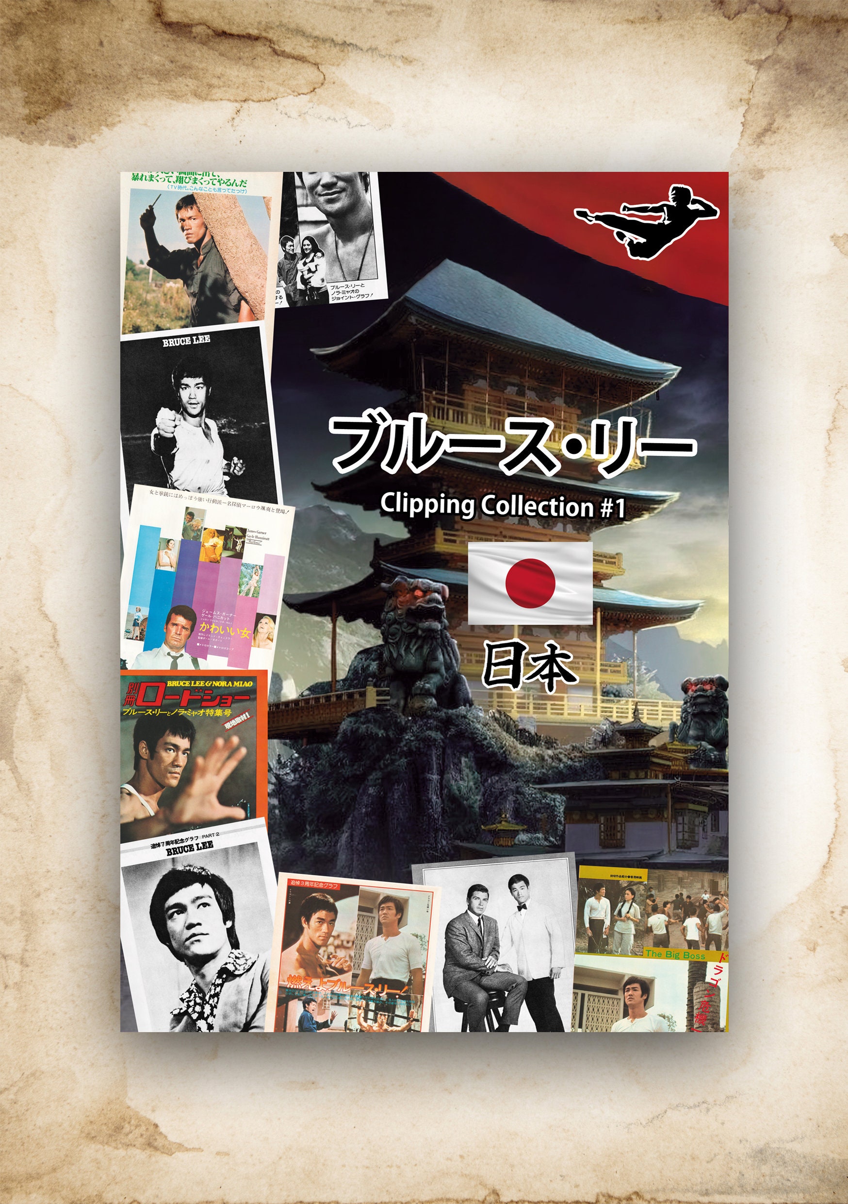 Bruce Lee Japan Clipping Collection Book 2023 TOP - Etsy