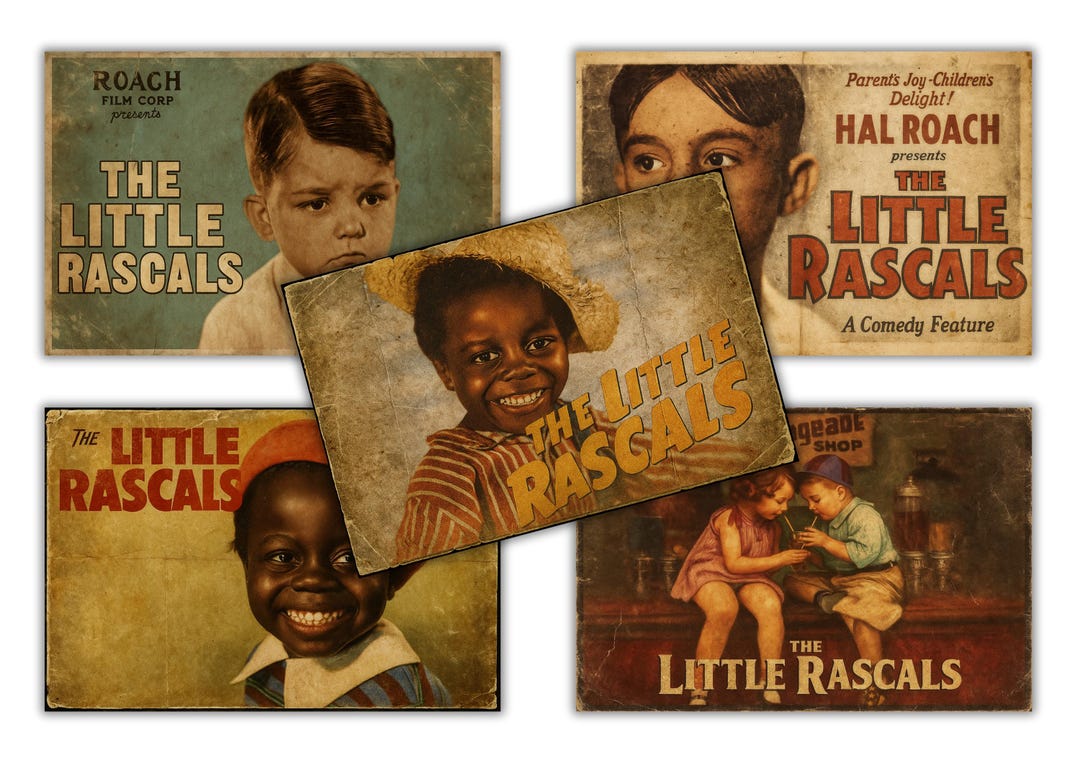 The Little Rascals Digital Art A - 5 Movie Artworks Poster Flyer - High ...