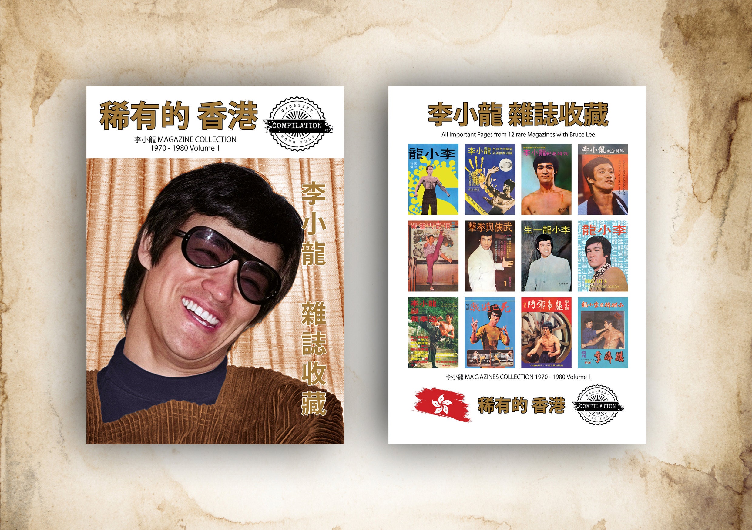 Bruce Lee Hong Kong Magazine Compilation Book 2023 - Etsy