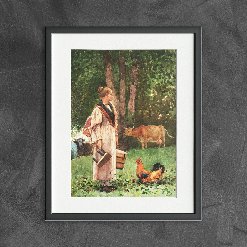 Gallery Set of 8 Artworks, Rustical Art Set, Eclectic Print Set ...