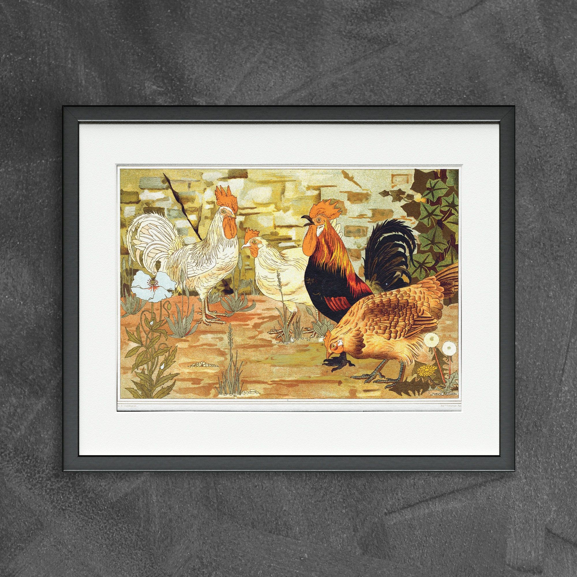 Gallery Set of 8 Artworks, Rustical Art Set, Eclectic Print Set ...