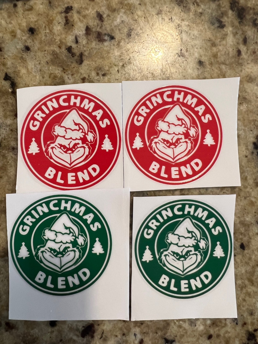 UV/ DTF Decal. Grinchmas Blend - Etsy