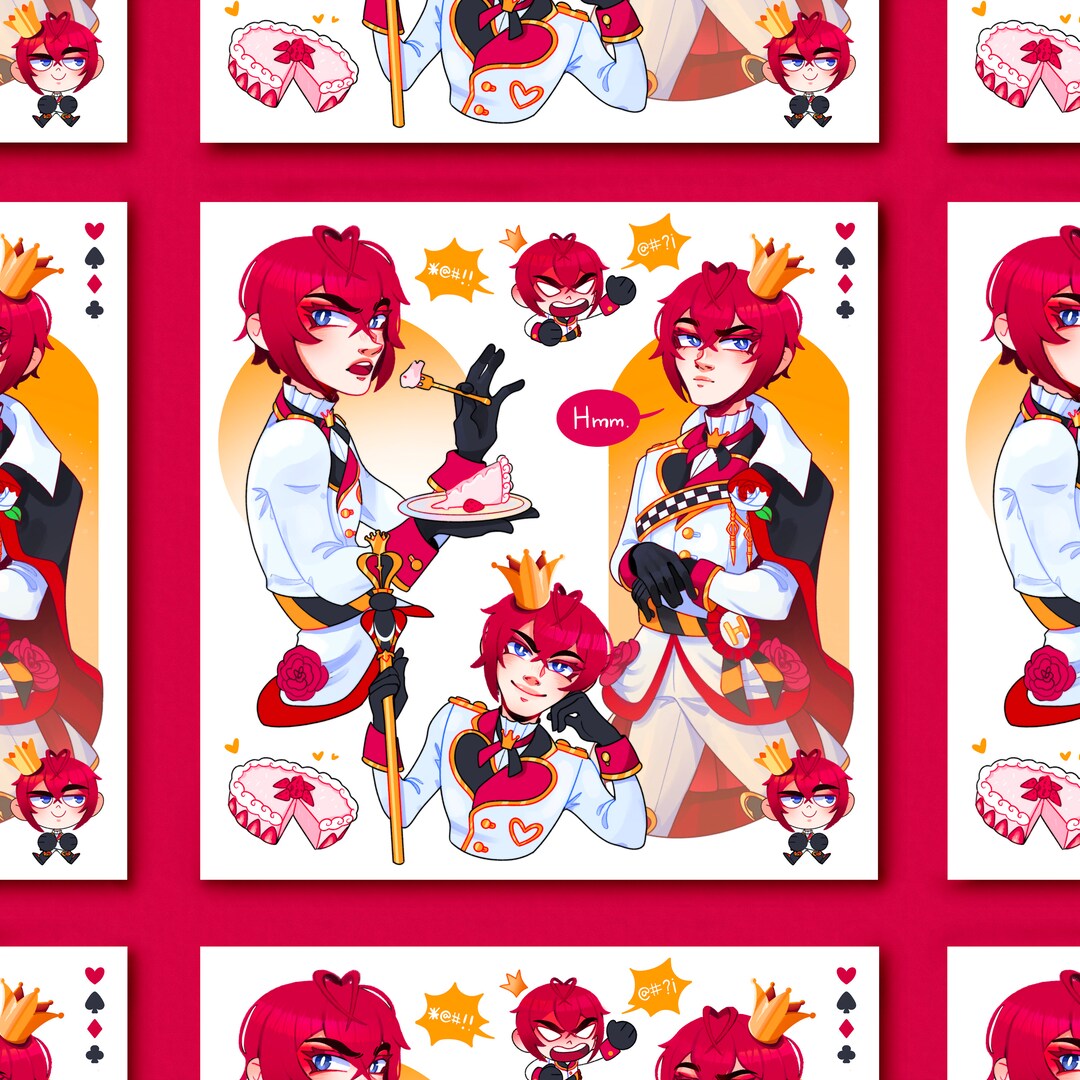 Riddle Roseheart Print - Etsy