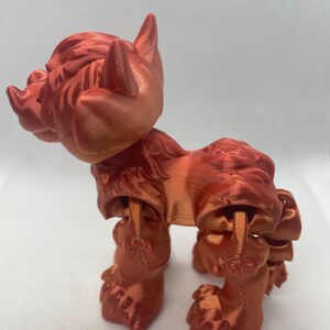 3D Printed Baby Highland Cow Fidget Toy Baby Cow 3D Printed Figure - Etsy