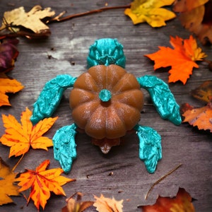 Pumpkin Turtle - Fidget Toy - Cute Turtle - Halloween Decoration ...