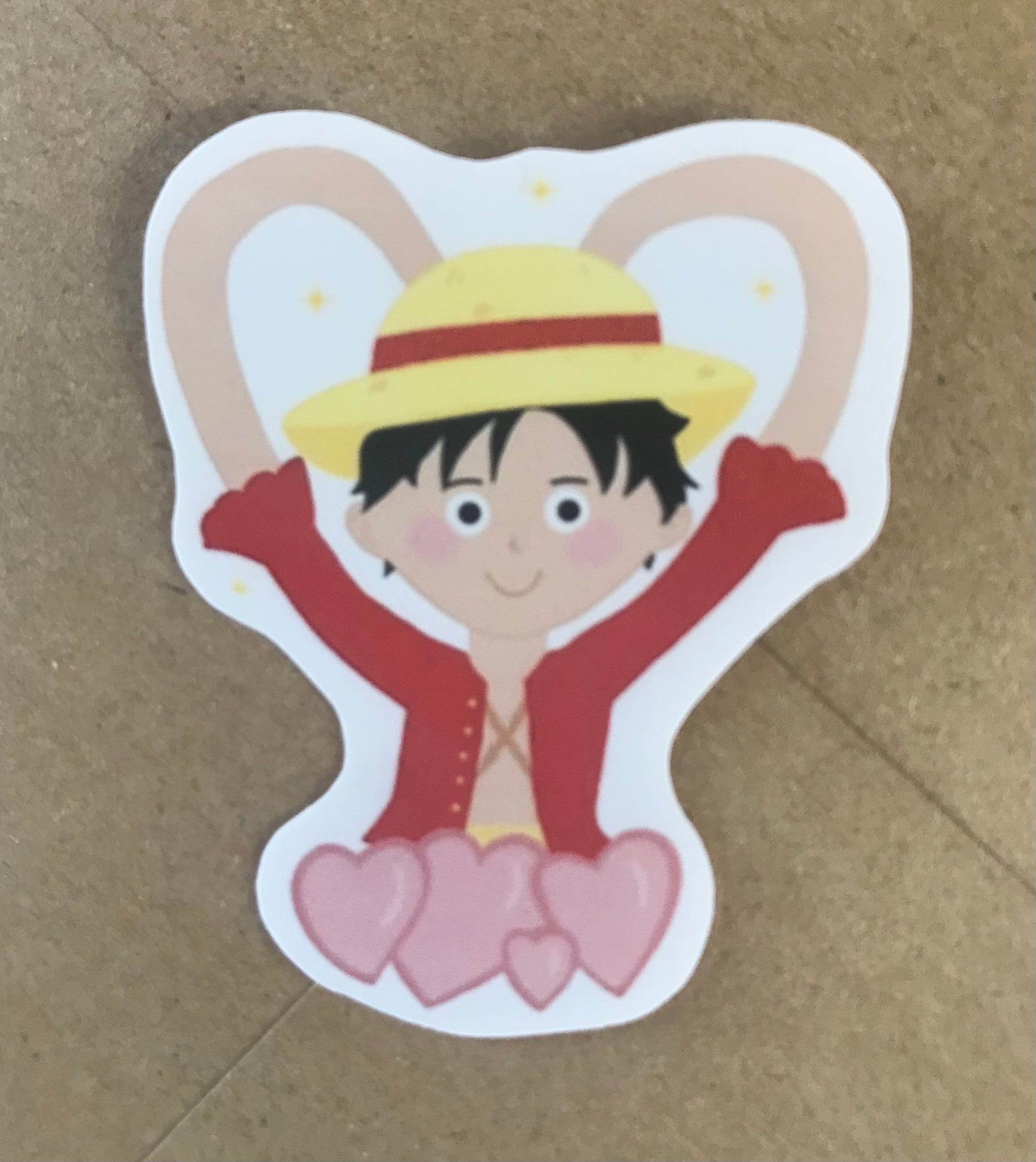 One Piece Luffy Stickers - Etsy