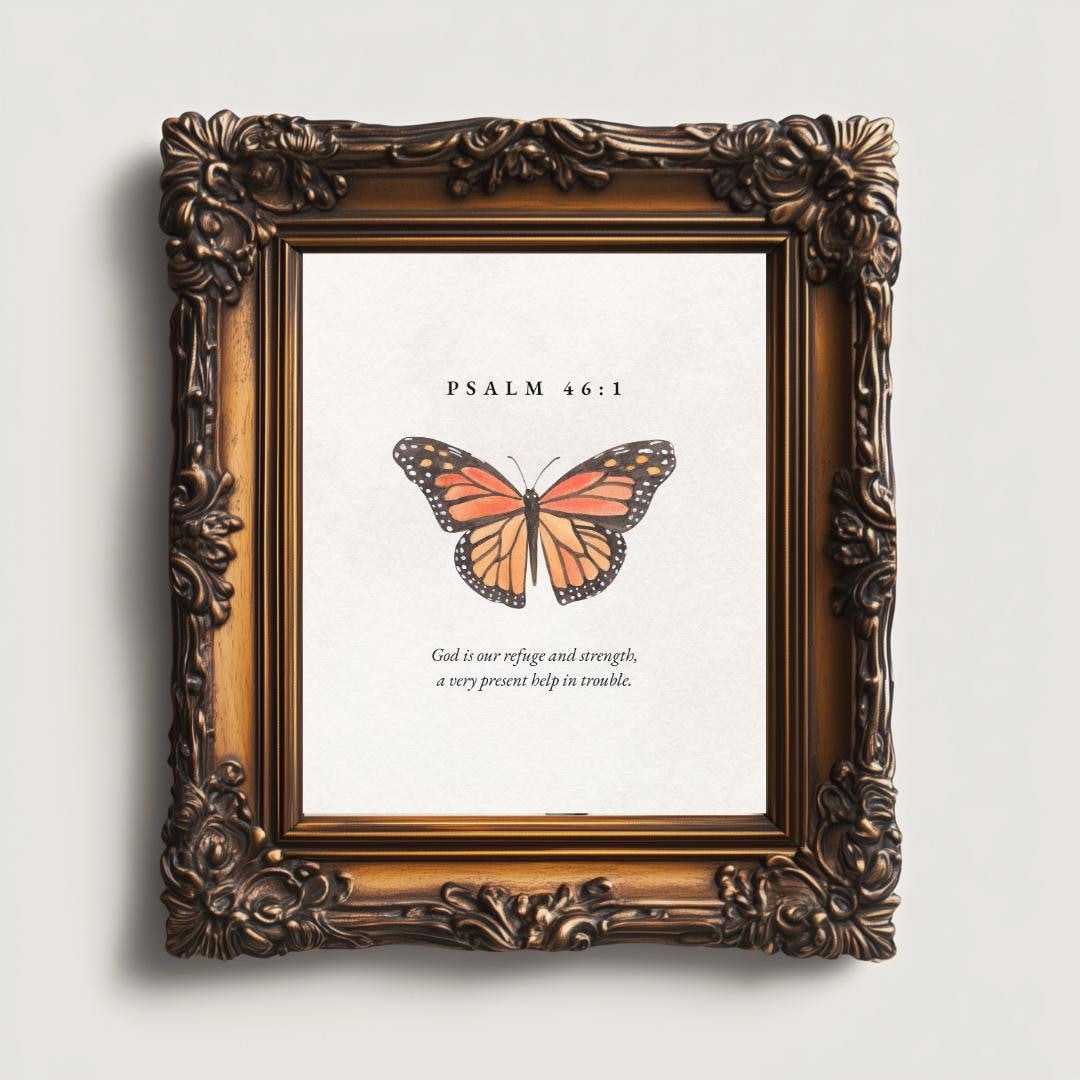 Bible Verse Nursery Wall Art, Scripture Digital Art, Faith Based Decor ...