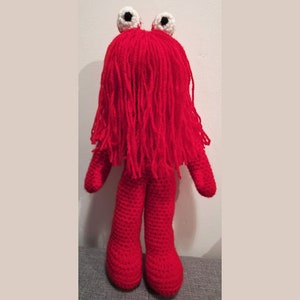 Red Guy Crochet Pattern PDF- Don't Hug Me I'm Scared - Etsy