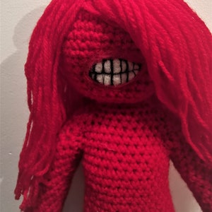 Red Guy Crochet Pattern PDF- Don't Hug Me I'm Scared - Etsy