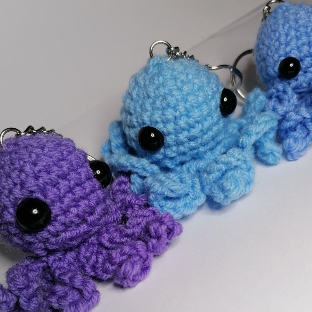 PDF Crochet Pattern - Mini Octopus - Etsy