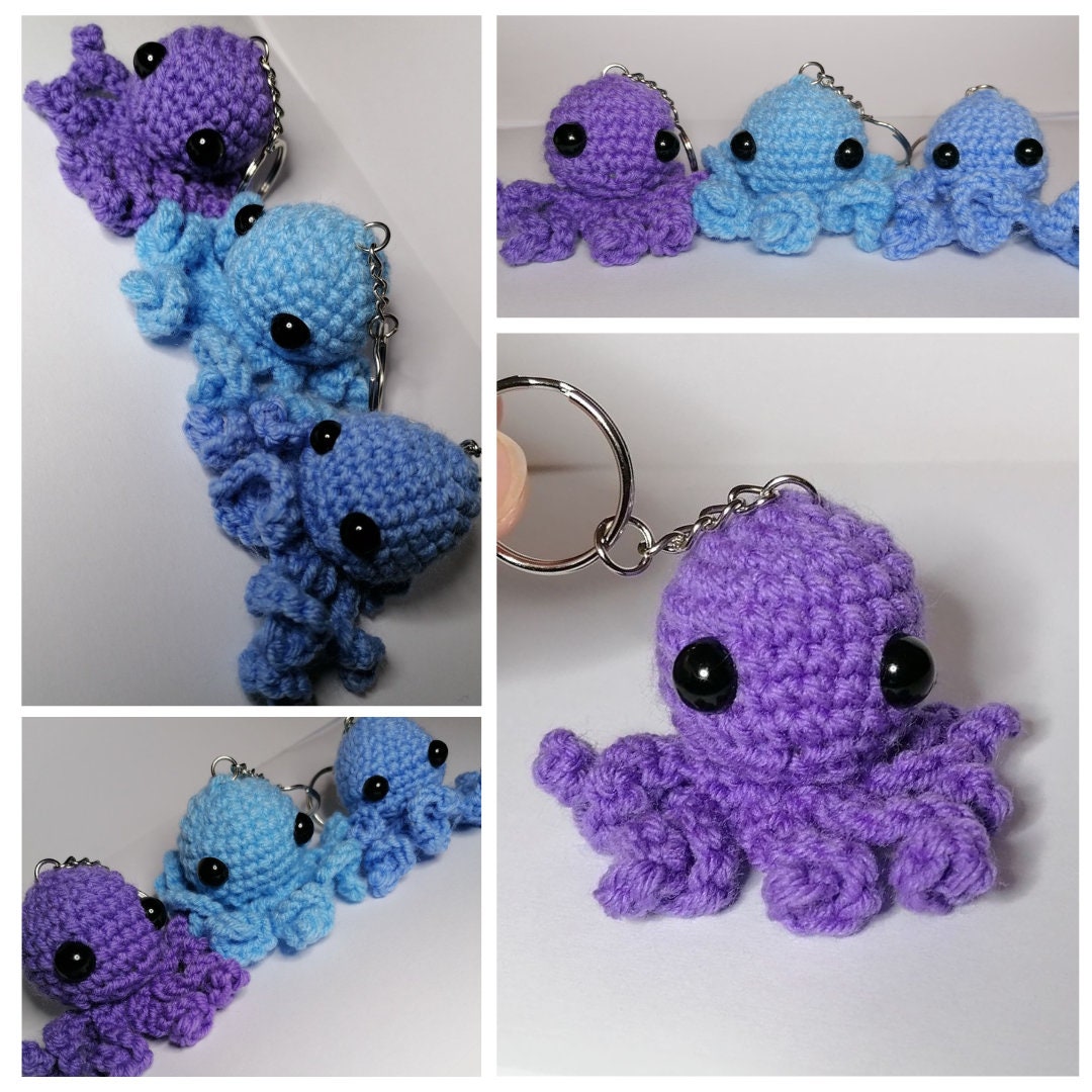 PDF Crochet Pattern - Mini Octopus - Etsy