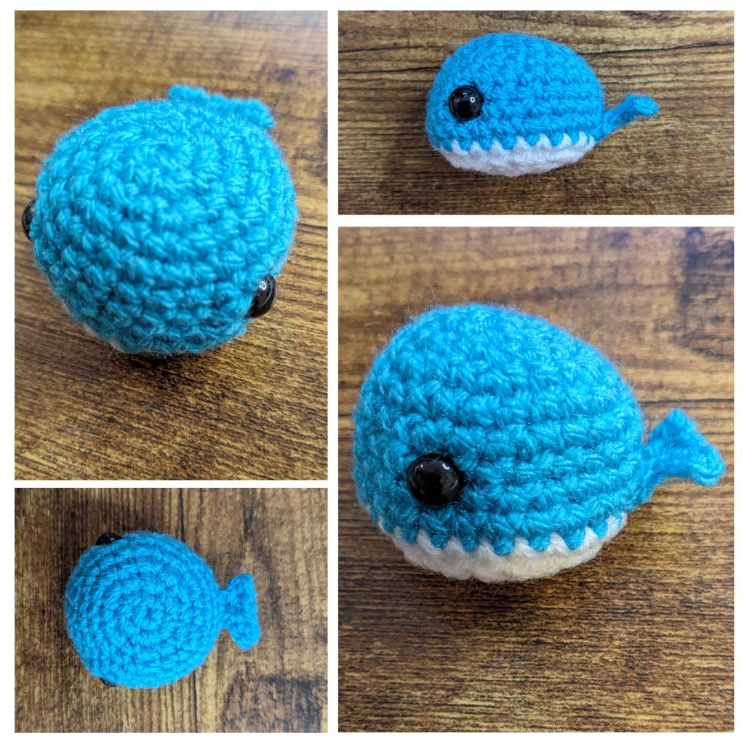 PDF Crochet Pattern - Mini Whale - Etsy