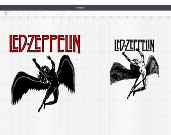 Led Zeppelin Png File - Etsy