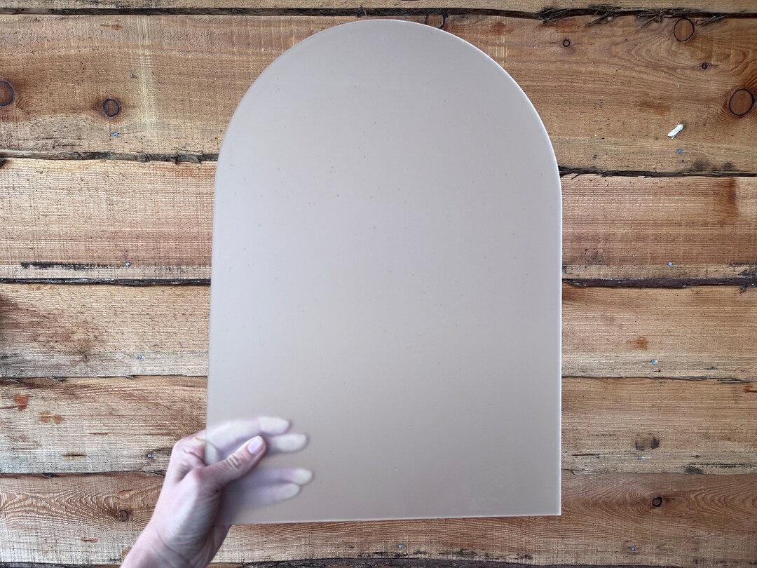 Frosted Acrylic Blank Arch A1 A2 A3 Frosted Arch Wedding Arch Blank ...