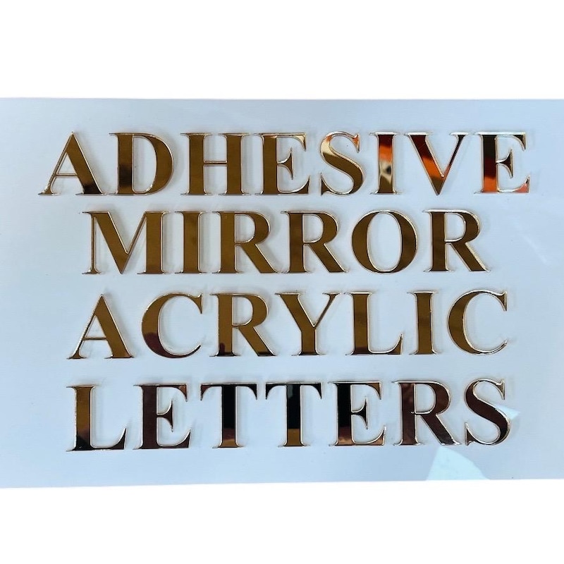 Adhesive Craft Letters - Etsy UK