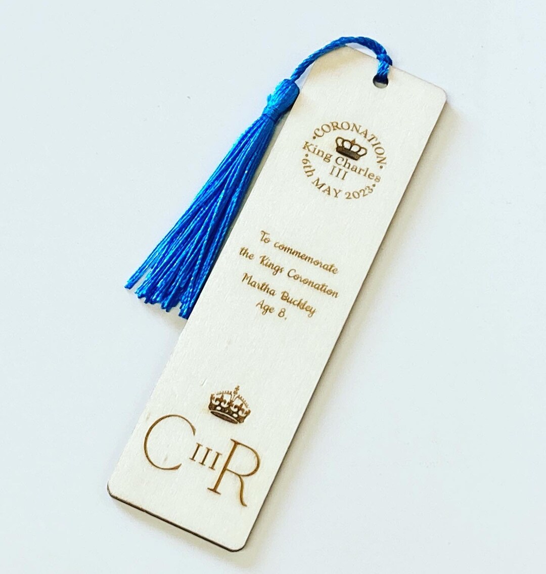 Kings Coronation Souvenir Bookmark Kings Coronation Teacher - Etsy UK