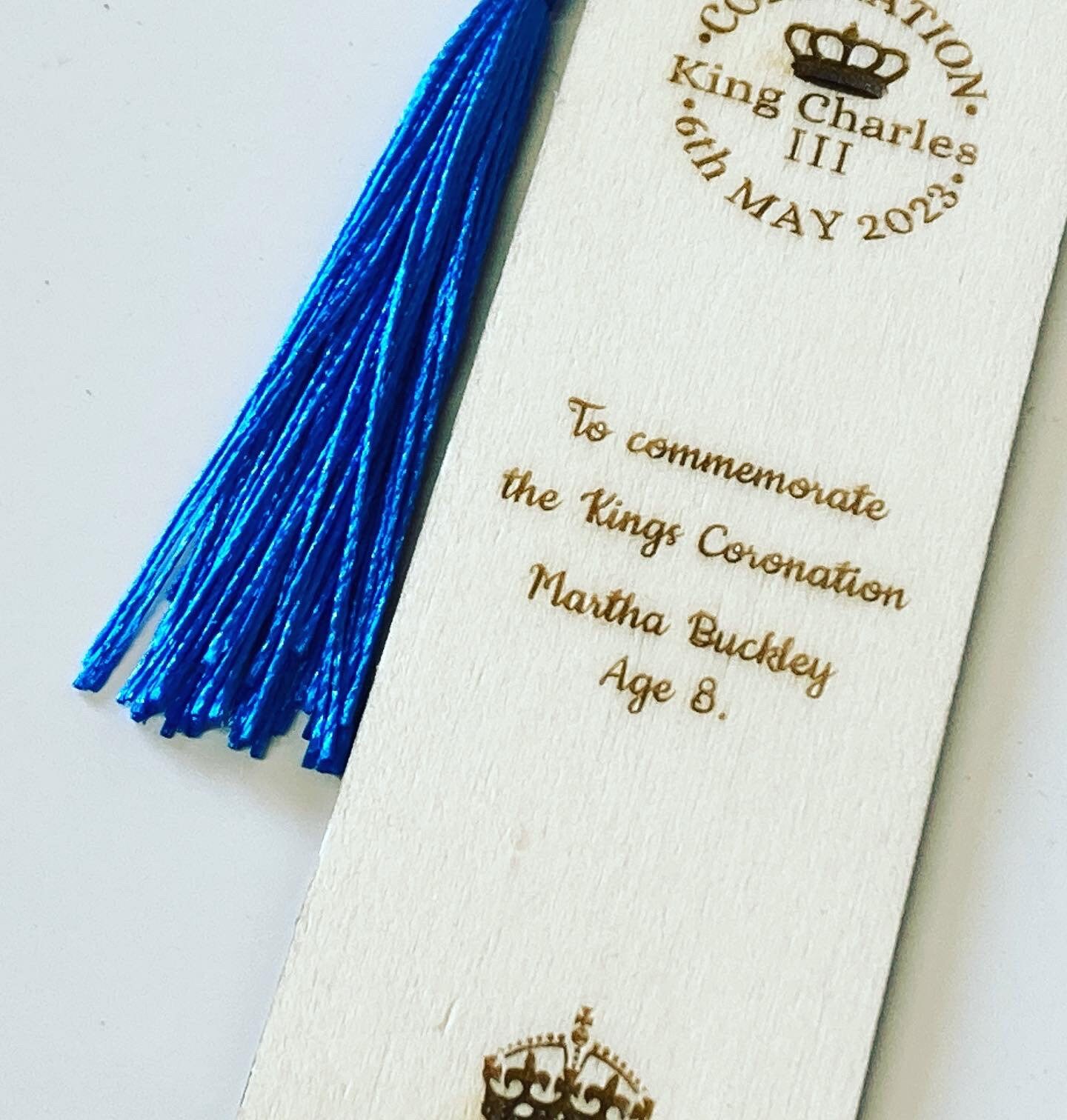 Kings Coronation Souvenir Bookmark Kings Coronation Teacher - Etsy UK