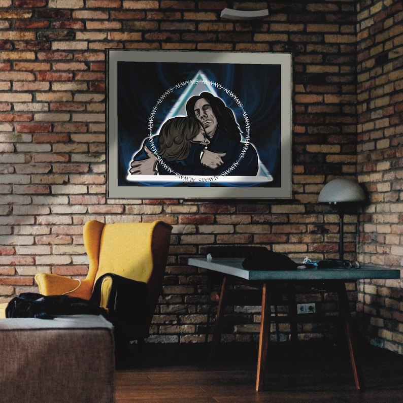 Severus Snape "always" Poster Digital Download - Wall Art- Custom ...