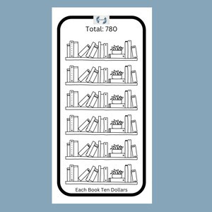 Book Mini Saving Challenge - Etsy