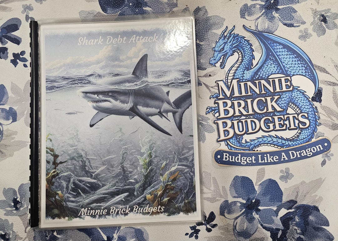 Shark Debt Attack Saving Challenge Game Booklet. - Etsy
