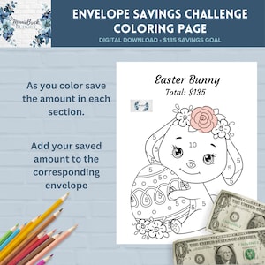 Easter Bunny Saving Challenge - Etsy