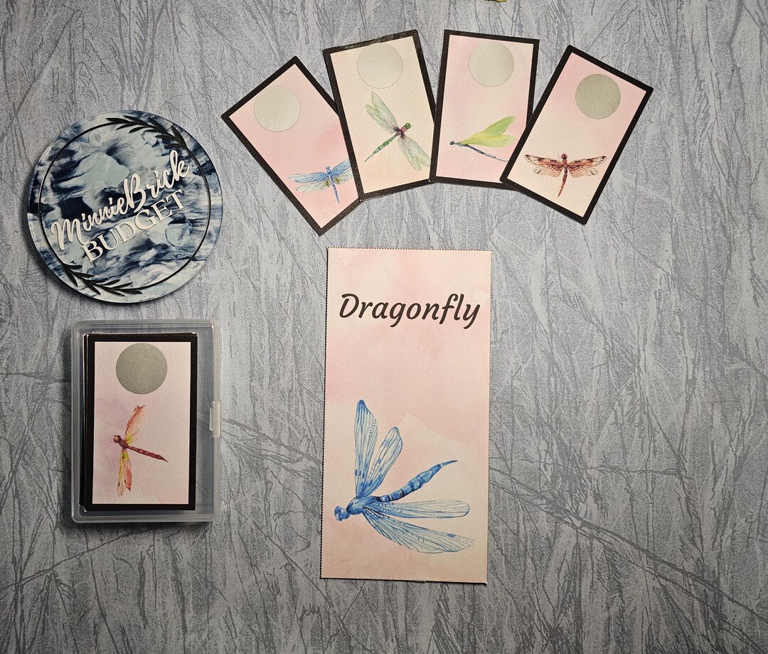 Dragonfly Saving Challenge Card Set. Perfect for Any Budget, Kids ...