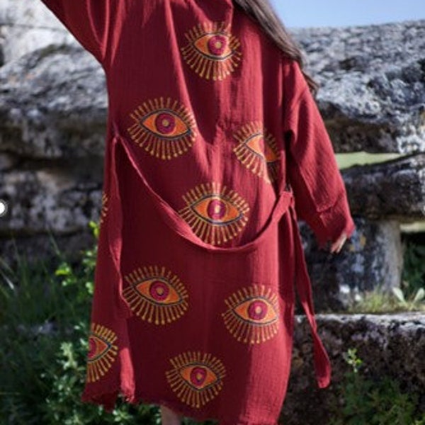 Organic Bathrobe - Etsy