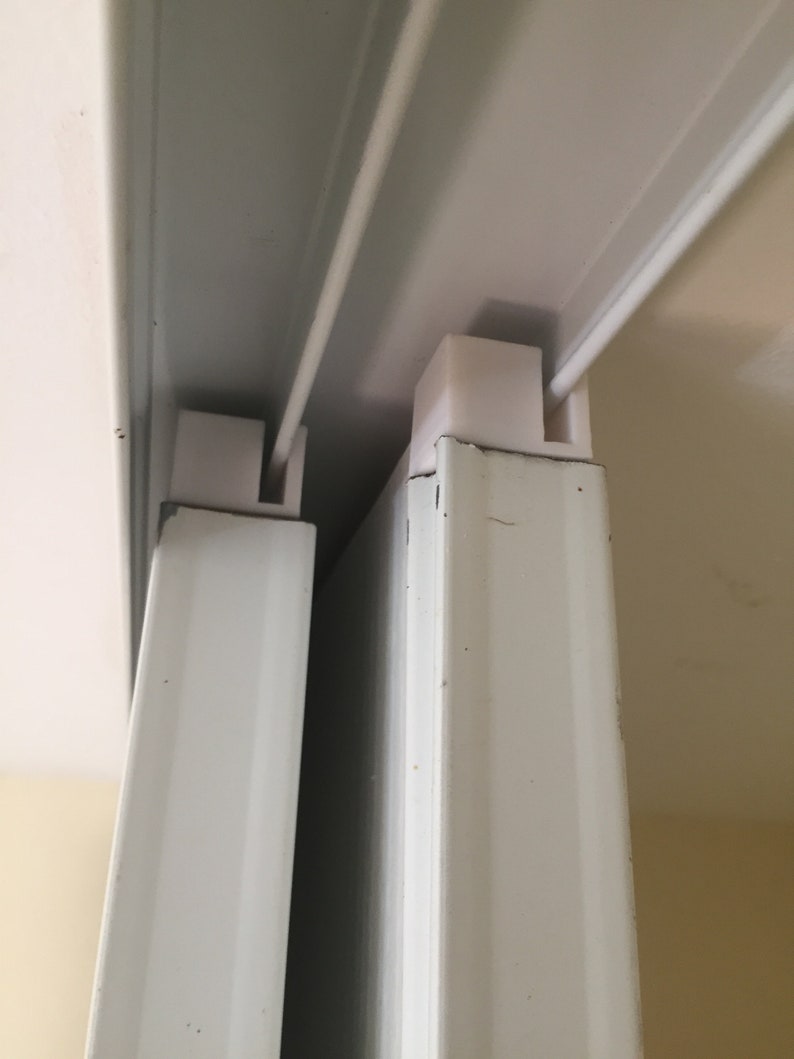 Kit 2-4 Guides Left/right Sliding Door Rail Cupboard - Etsy