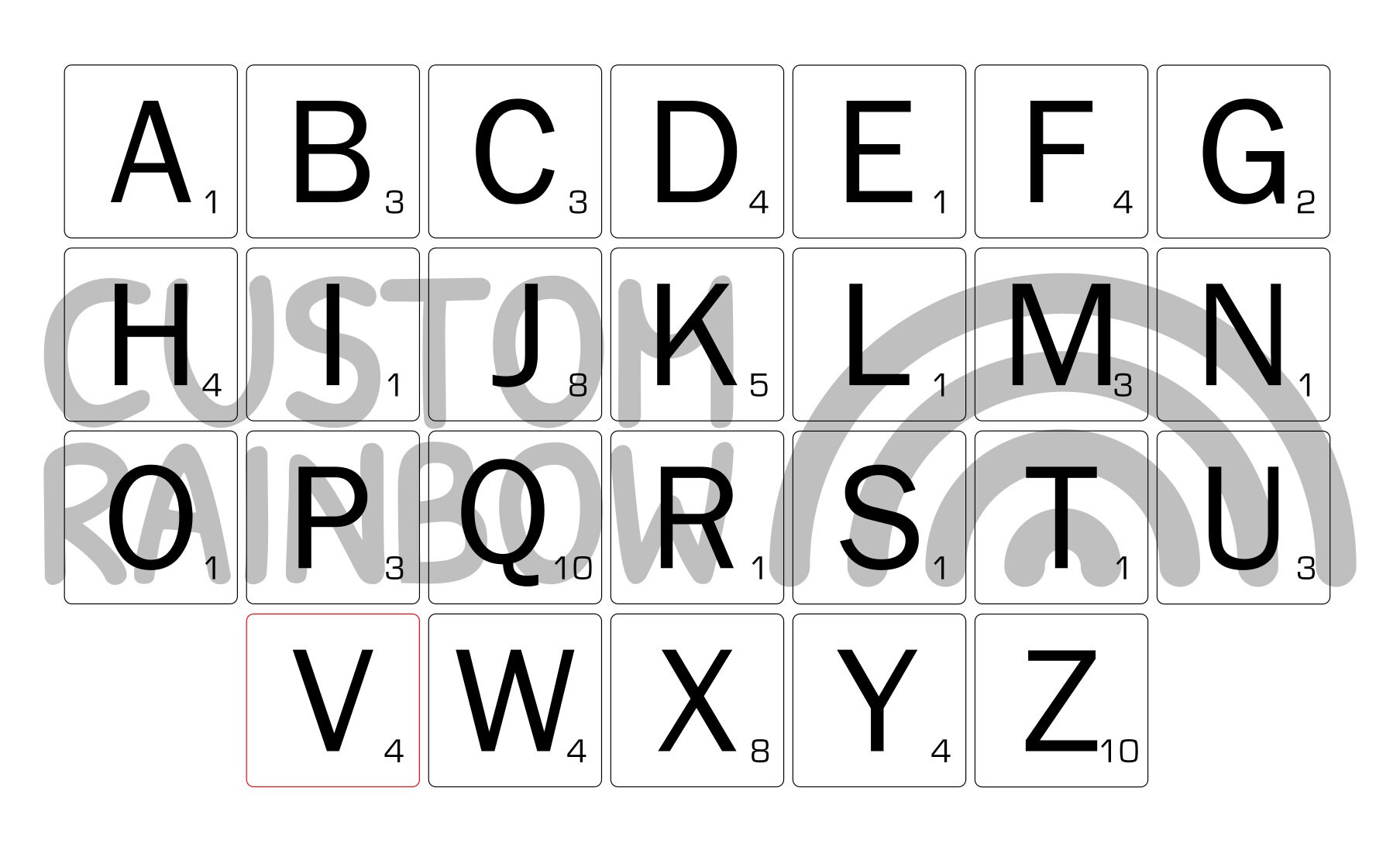 Scrabble Tiles SVG, Scrabble Letters Keyring, Scrabble Tiles for ...