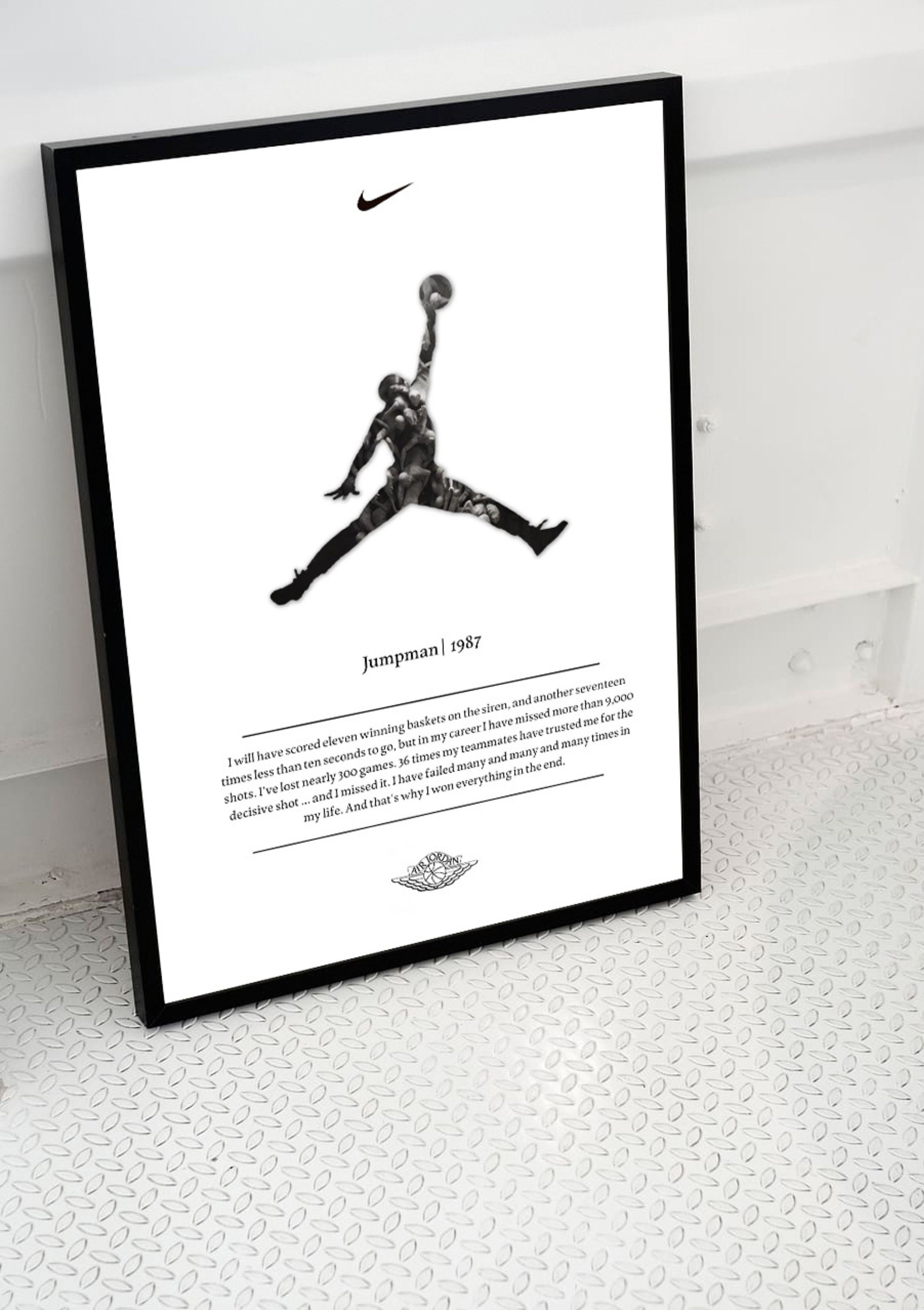 Jordan logo Art - Etsy