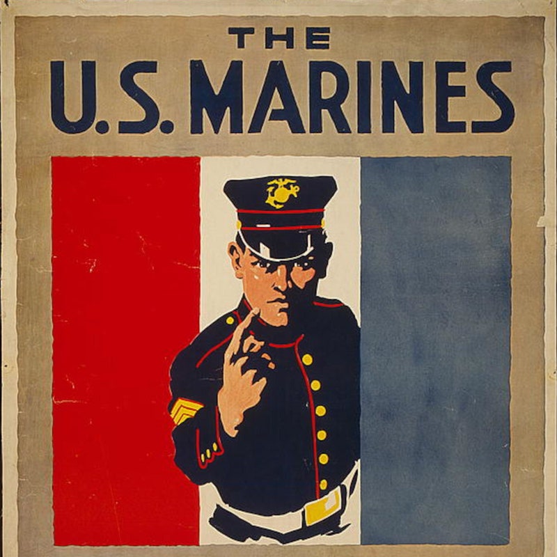 Marine Corps Recruiting Poster - Etsy