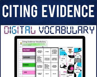 Vocabulary BINGO for Middle School ELA Printable (Download Now) - Etsy