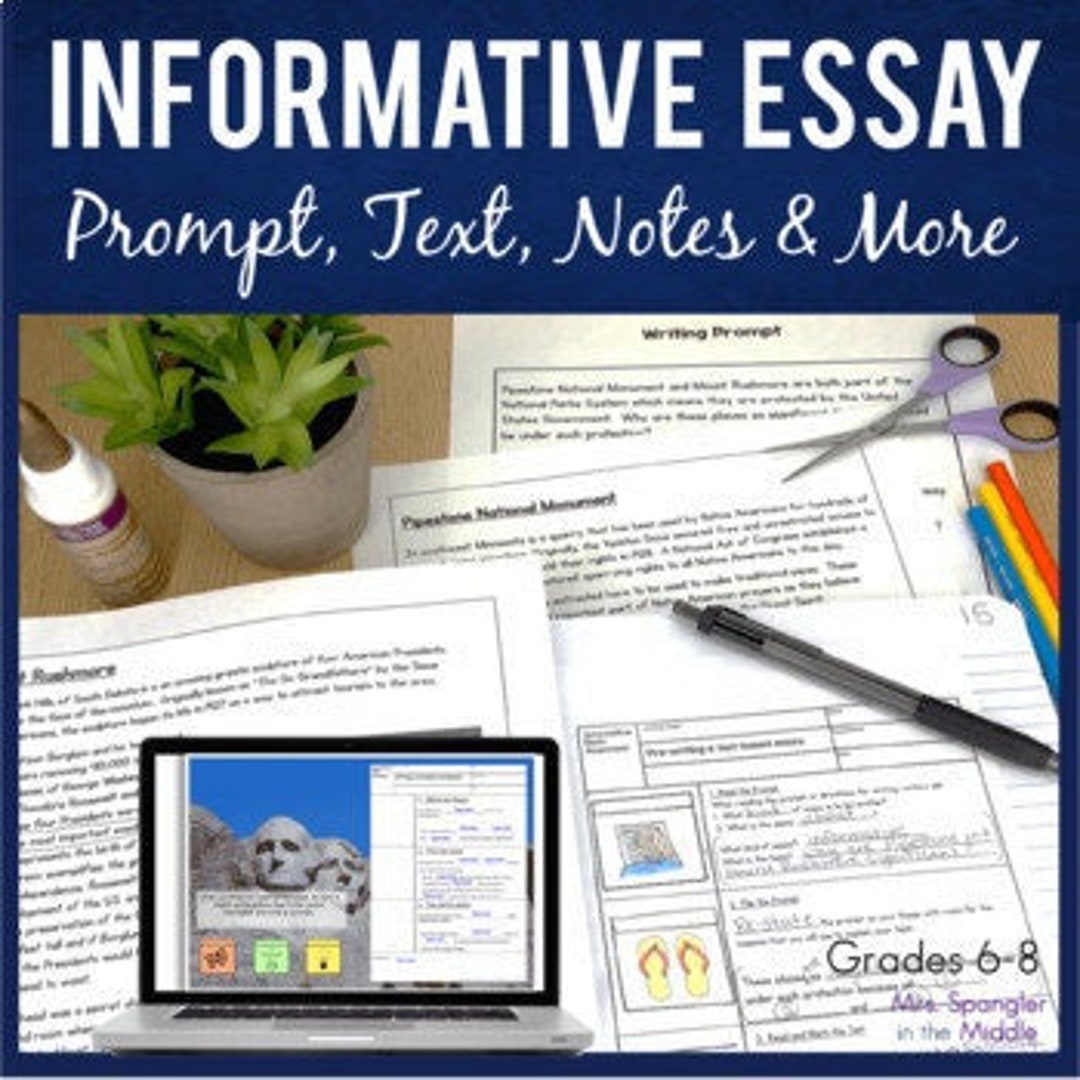 Informative Essay Writing Unit Printable AND Digital Text Based - Etsy