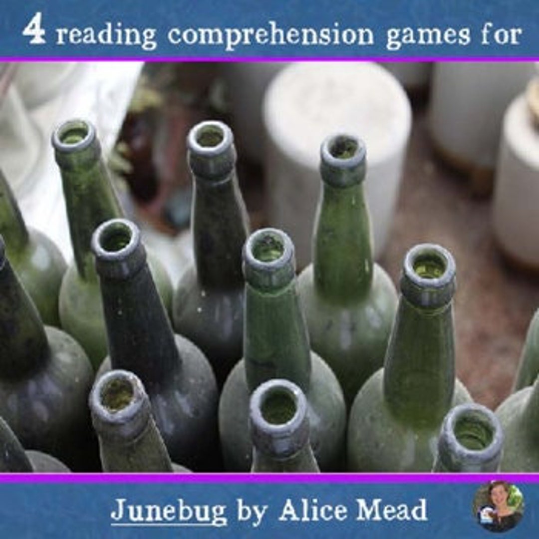Junebug Reading Comprehension 4 Games - Etsy
