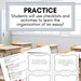 Essay Writing Organization Practice Middle School Centers Stations - Etsy