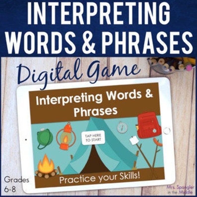 Poetry Comprehension Interpreting Words & Phrases DIGITAL Skills ...
