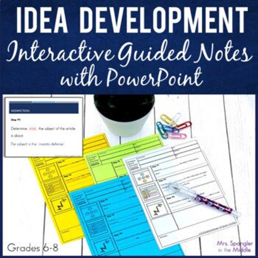Making Inferences Worksheet Guided Notes Examples Powerpoint ...