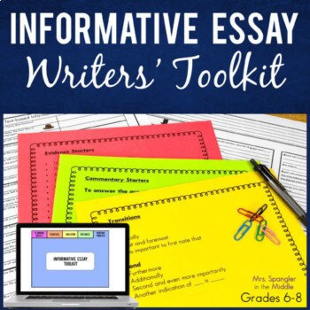 Informative Essay Writers Toolkit Organizers Outlines Printable and ...