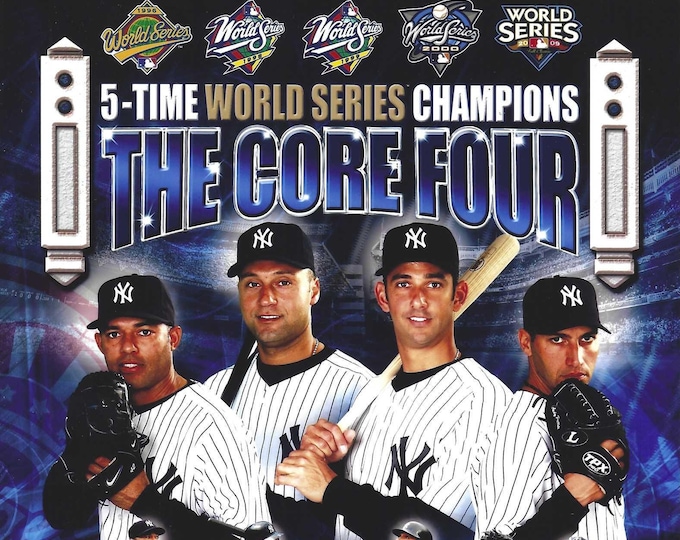 The Core 4 of New York A New York Yankees Derek Jeter, Mariano Rivera ...