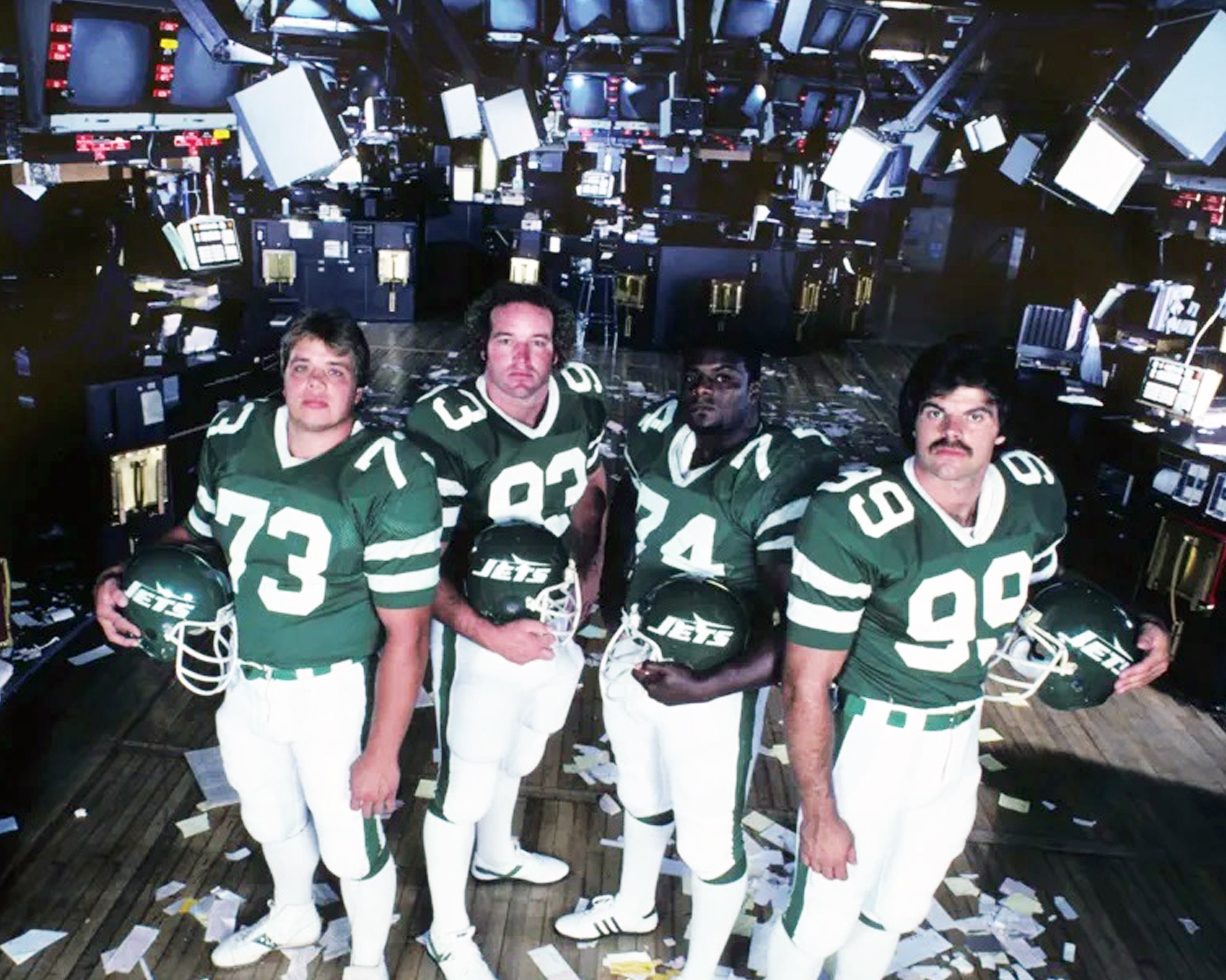 New York Jets Sack Exchange Mark Gastineau, Joe Klecko, Marty Lyons and ...