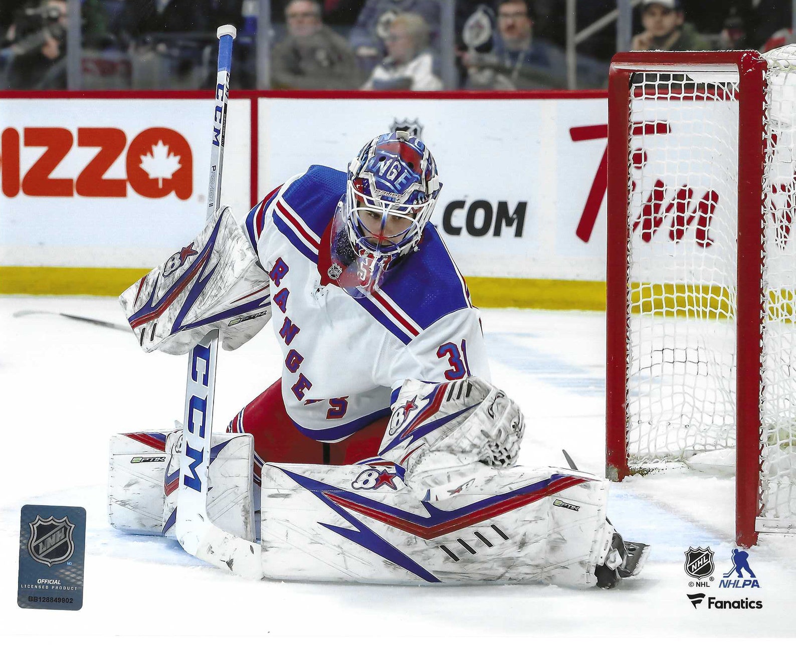 New York Rangers Goalie Igor Shesterkin 8x10 Action Photo Picture ...