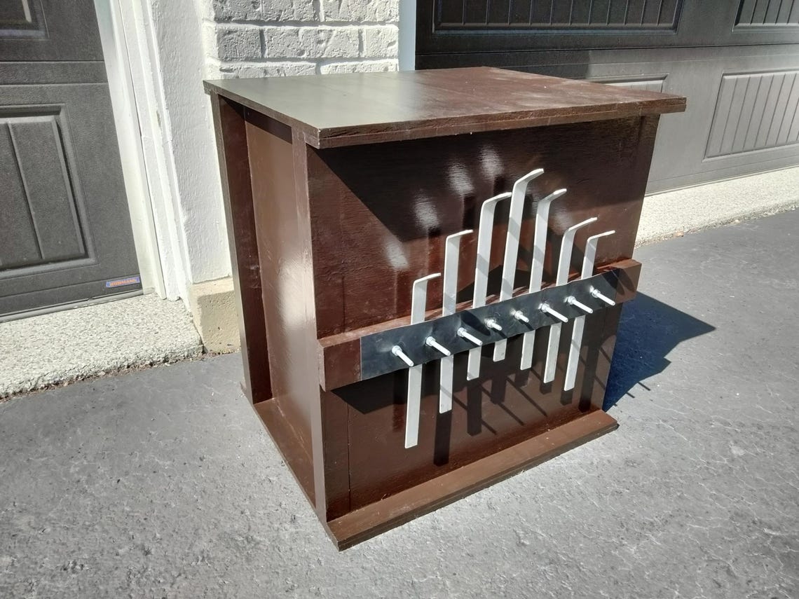 Wooden Marimbula - Musical Instrument and End Table - Etsy