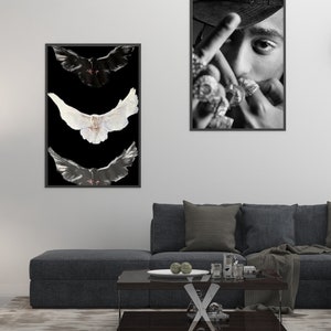 2pac Inspired Poster Set, Printable Poster Set, Rapper Poster Set ...