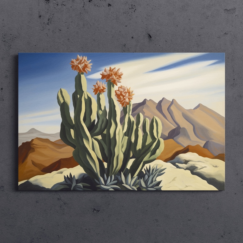 Georgia O'keeffe Print - Arizona Desert Art on High-quality Matte ...