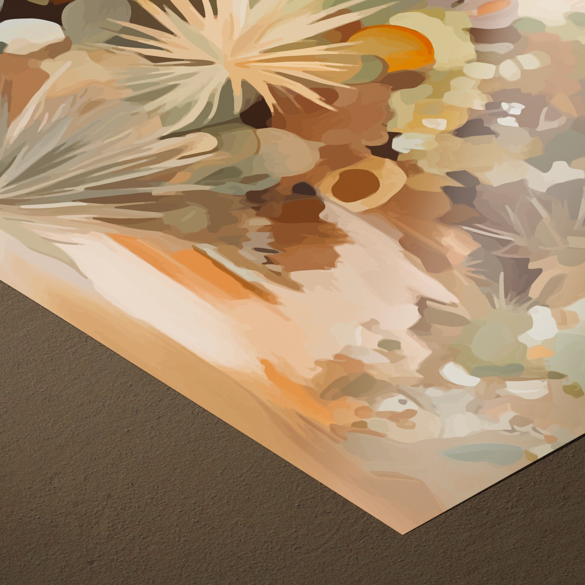 Inspired by Georgia O'keeffe Poster - American Realism Art, Desert ...