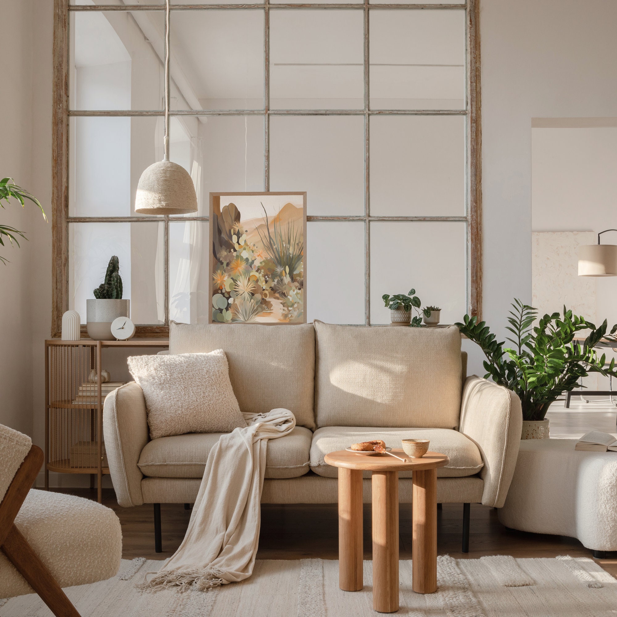 Inspired by Georgia O'keeffe Poster American Realism Art, Desert ...